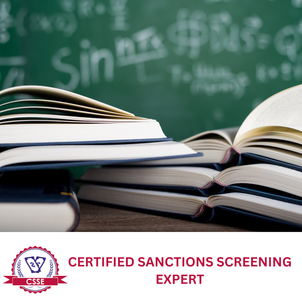 Mastering Sanctions Screening with This Essential Guide: Your Key to Success in the CSSE Exam ...